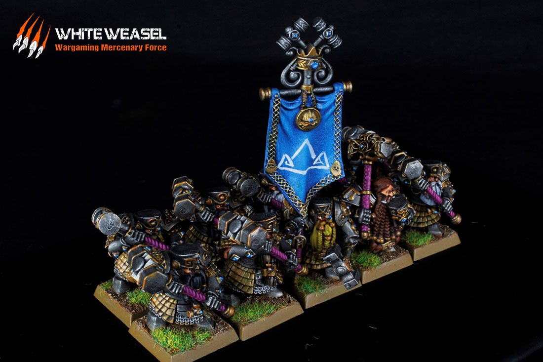Warhammer Fantasy Dwarf Army - White Weasel Studio