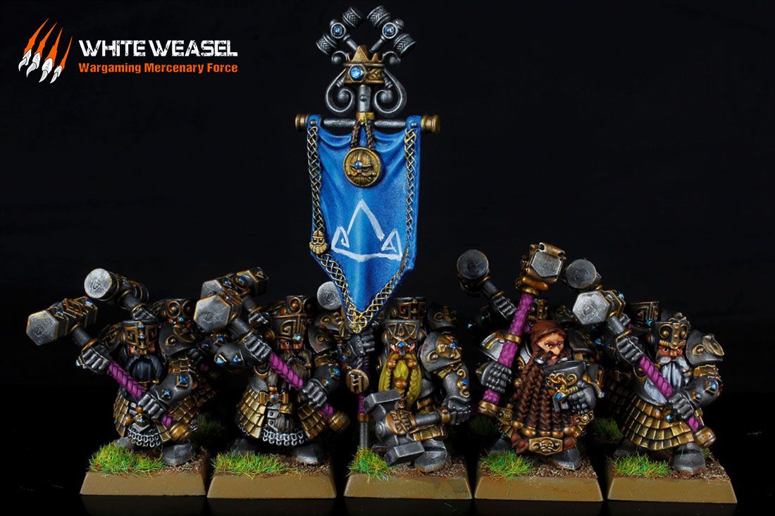 Warhammer Fantasy Dwarf Army - White Weasel Studio
