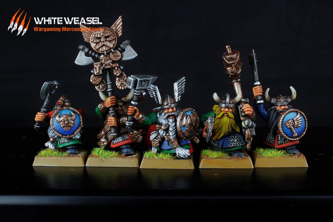 Warhammer Fantasy Dwarf Army - White Weasel Studio