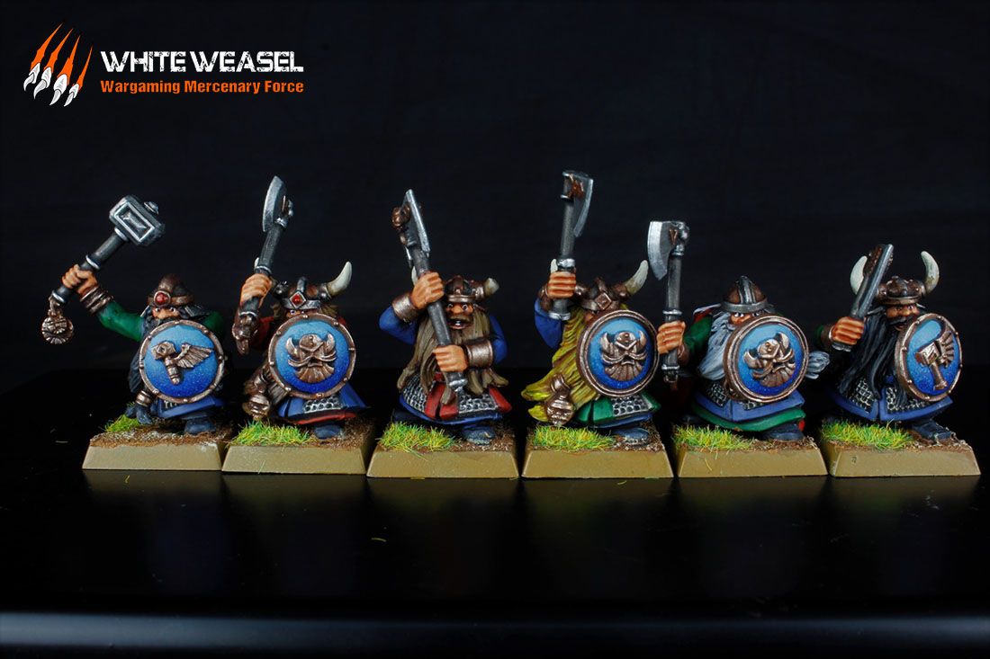 Warhammer Fantasy Dwarf Army - White Weasel Studio