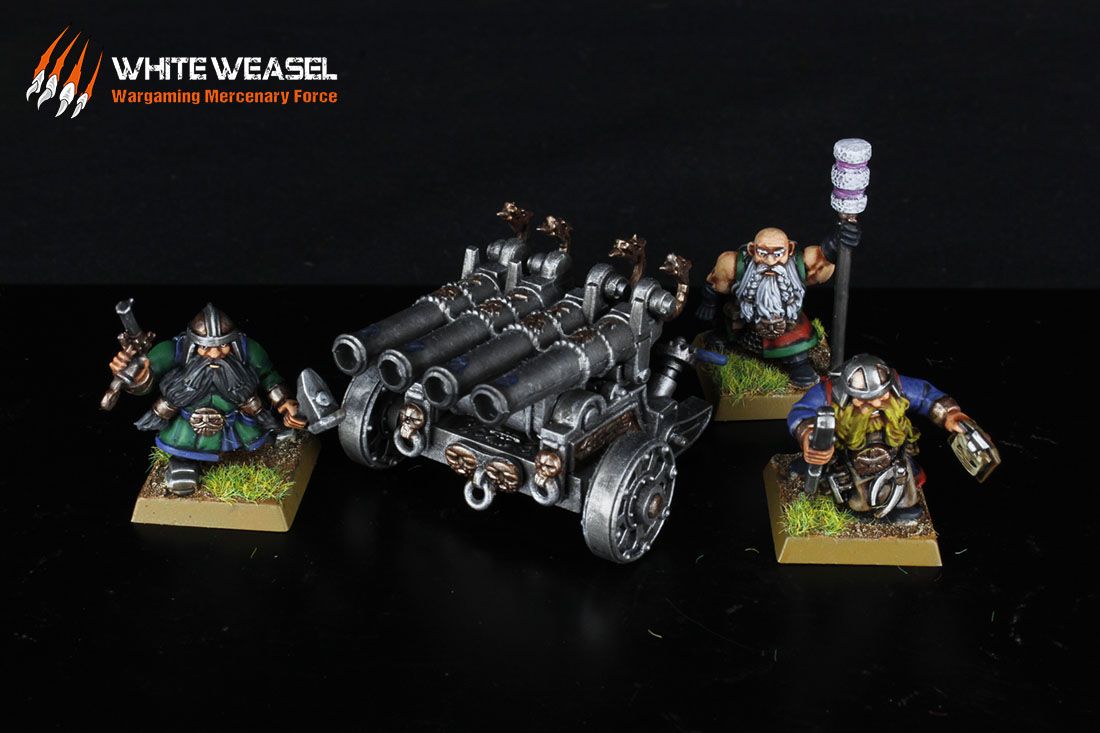 Warhammer Fantasy Dwarf Army - White Weasel Studio
