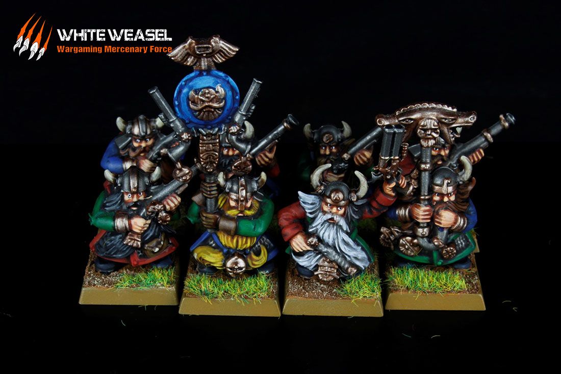 Warhammer Fantasy Dwarf Army - White Weasel Studio
