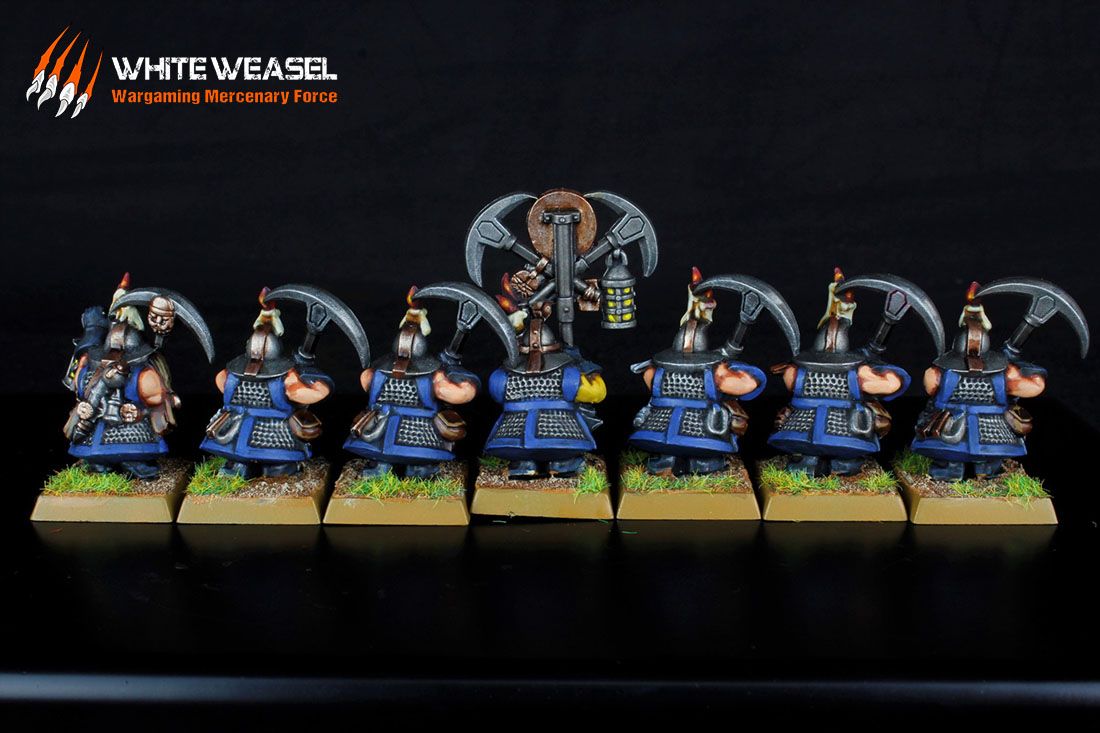 Warhammer Fantasy Dwarf Army - White Weasel Studio