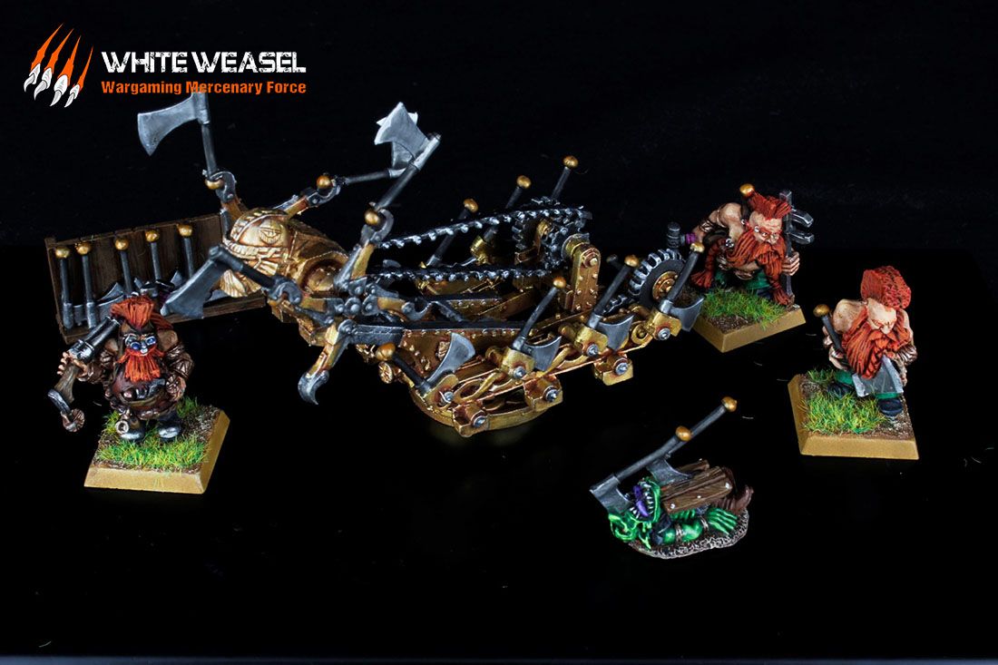 Warhammer Fantasy Dwarf Army - White Weasel Studio