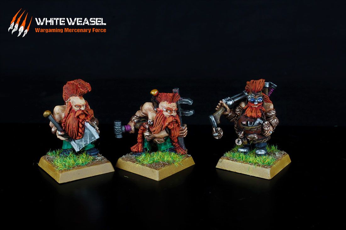 Warhammer Fantasy Dwarf Army - White Weasel Studio