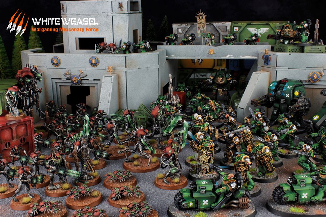 Indomitus Set: Sons of Vulkan vs. Necrones - White Weasel Studio