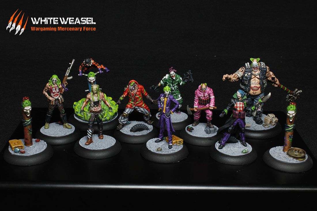 The Jokers Clown Party (Batman Knightmodels) - White Weasel Studio