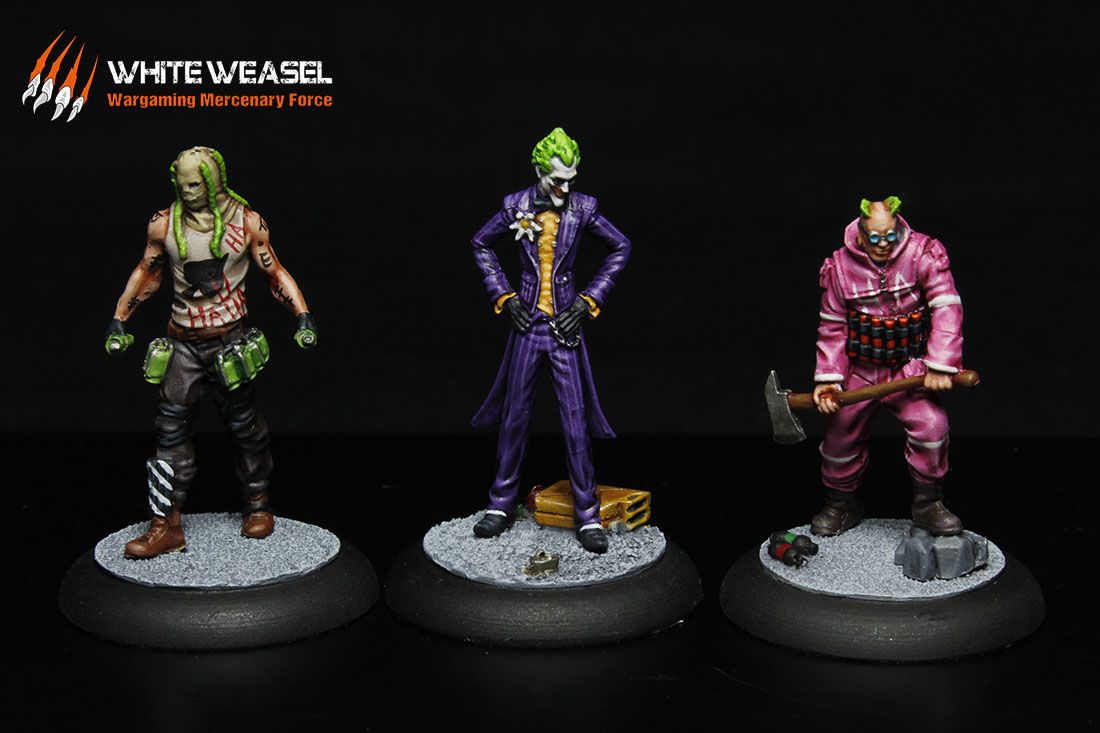 The Jokers Clown Party (Batman Knightmodels) - White Weasel Studio