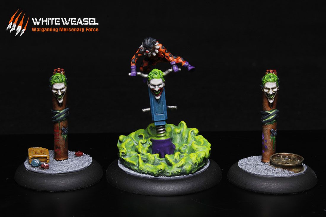 The Jokers Clown Party (Batman Knightmodels) - White Weasel Studio