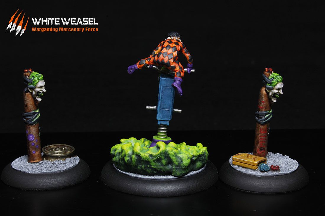 The Jokers Clown Party (Batman Knightmodels) - White Weasel Studio