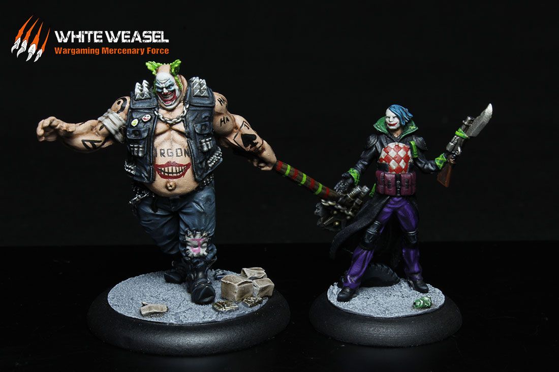 The Jokers Clown Party (Batman Knightmodels) - White Weasel Studio
