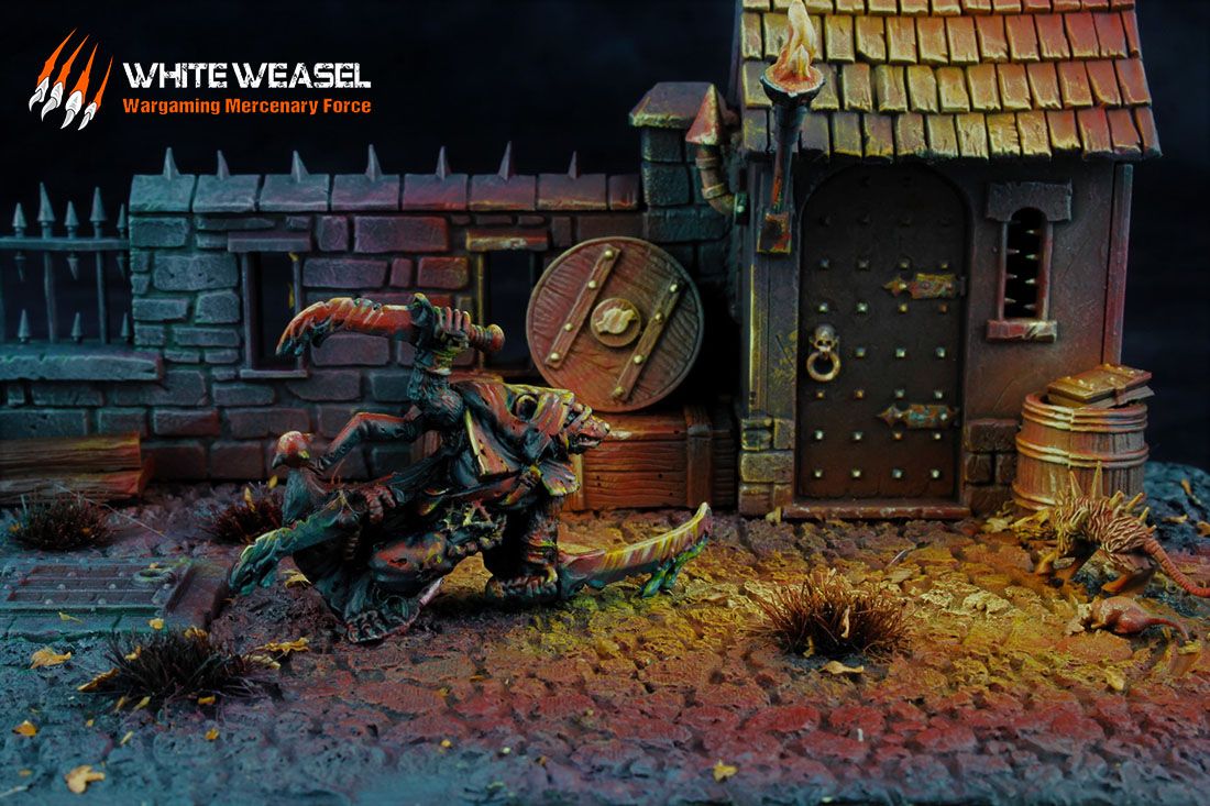 Skavens Deathmaster Snikch - White Weasel Studio