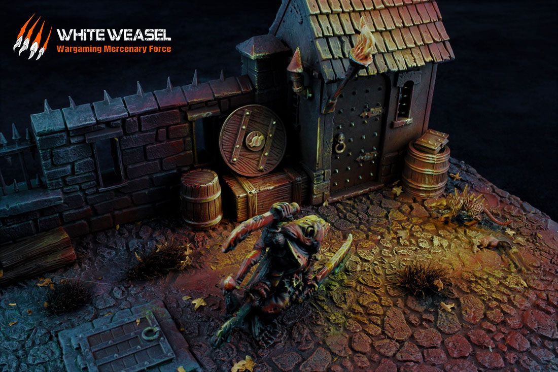 Skavens Deathmaster Snikch - White Weasel Studio