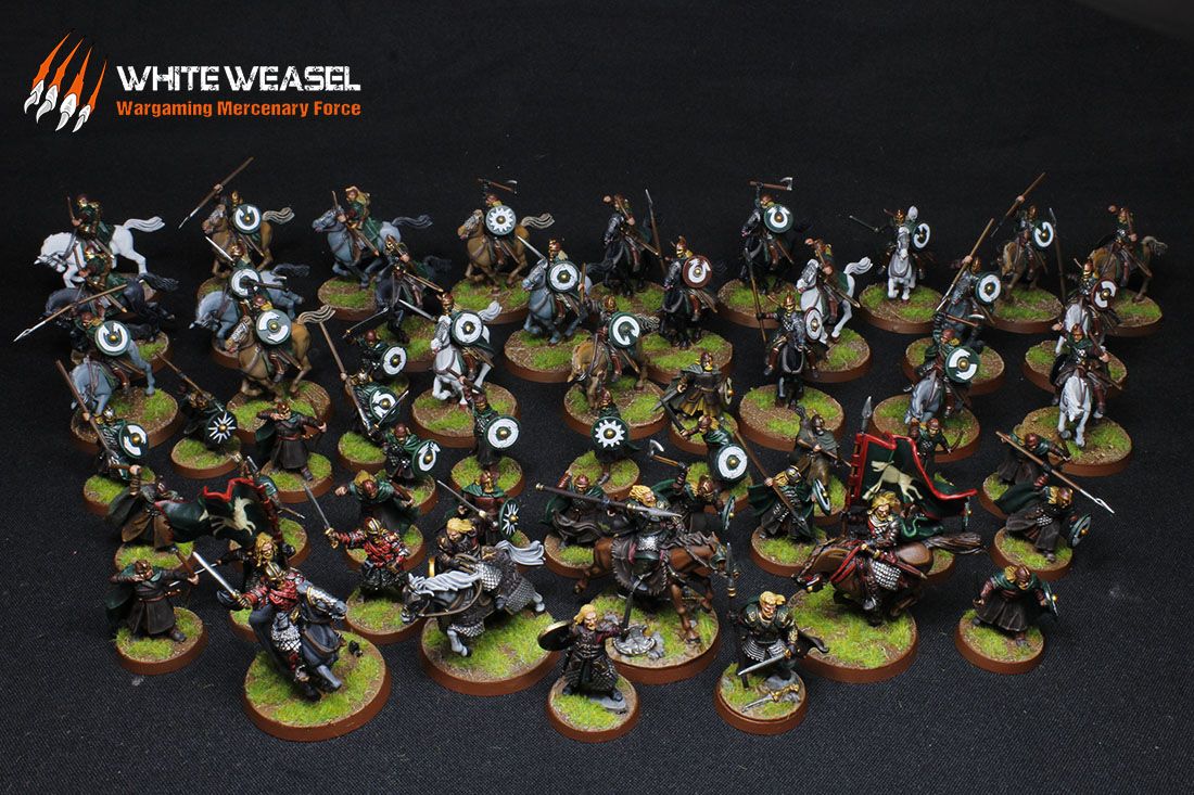 The Lord of the Rings Rohan army - White Weasel Studio