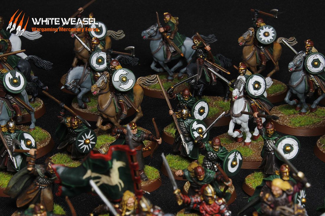The Lord of the Rings Rohan army - White Weasel Studio