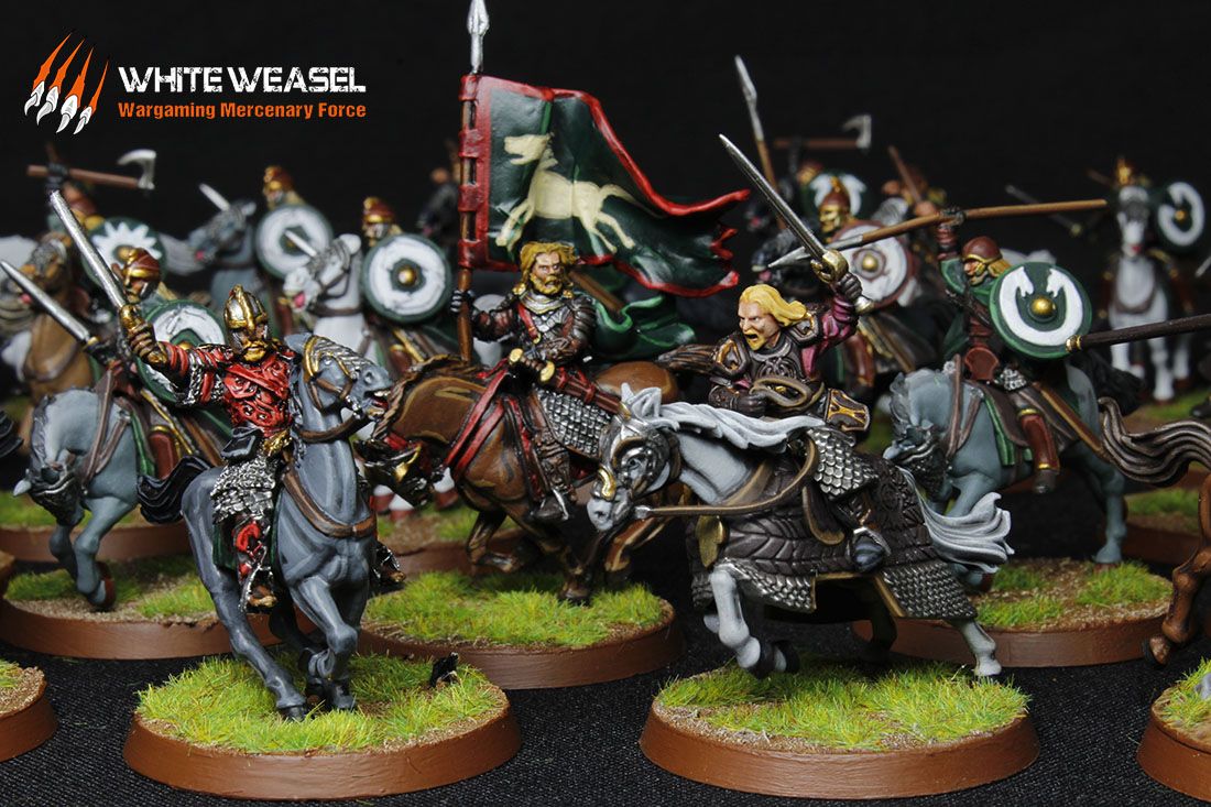 The Lord of the Rings Rohan army - White Weasel Studio