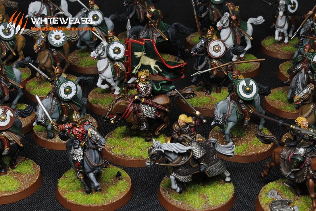 The Lord of the Rings Rohan army - White Weasel Studio