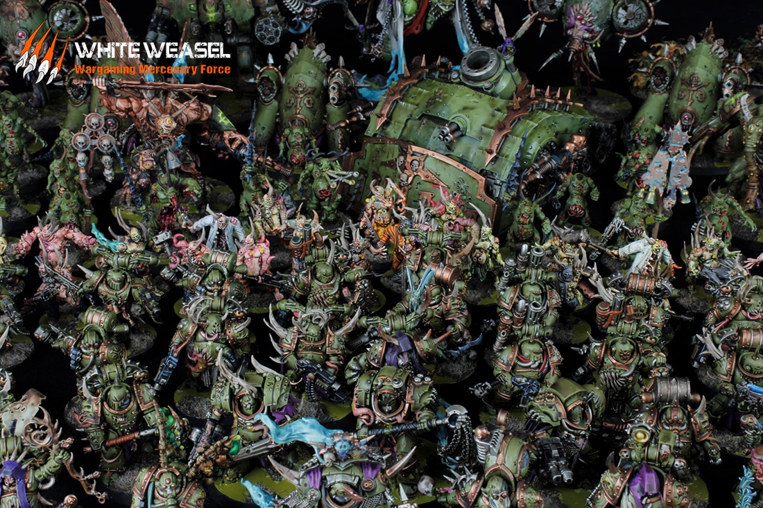 Death Guard Massive army - White Weasel Studio
