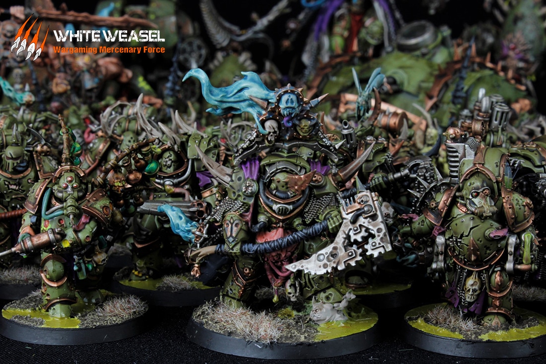 Death Guard Massive army - White Weasel Studio