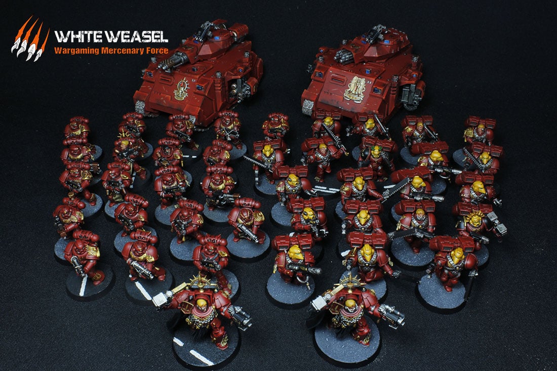 Ángeles Sangrientos Start Collecting - White Weasel Studio