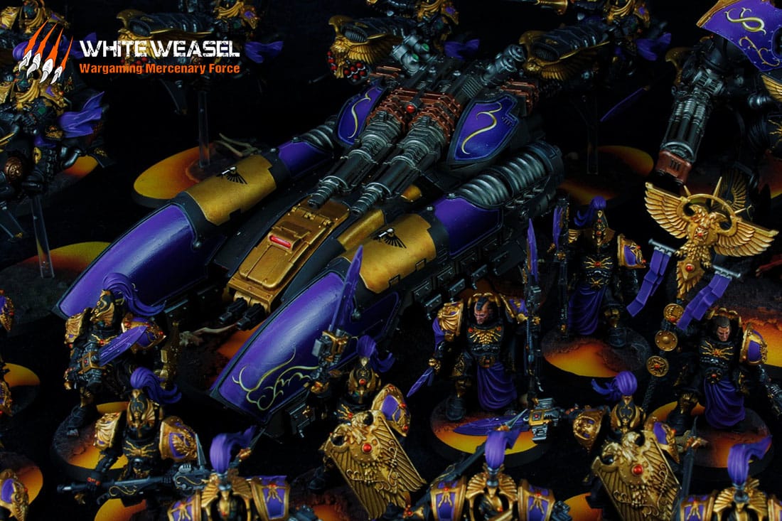 Adeptus Custodes Dankanatoi Chamber - White Weasel Studio