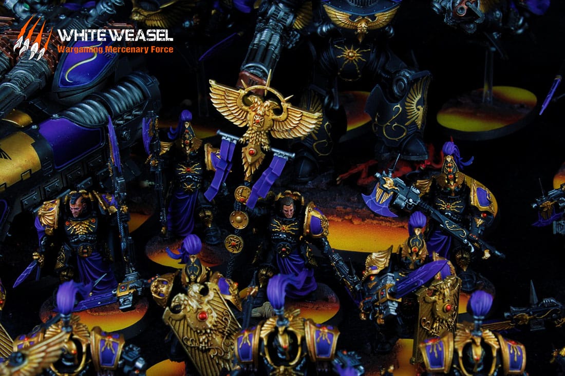 Adeptus Custodes Dankanatoi Chamber - White Weasel Studio