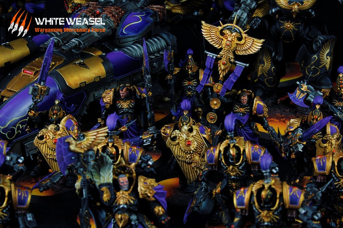 Adeptus Custodes Dankanatoi Chamber - White Weasel Studio