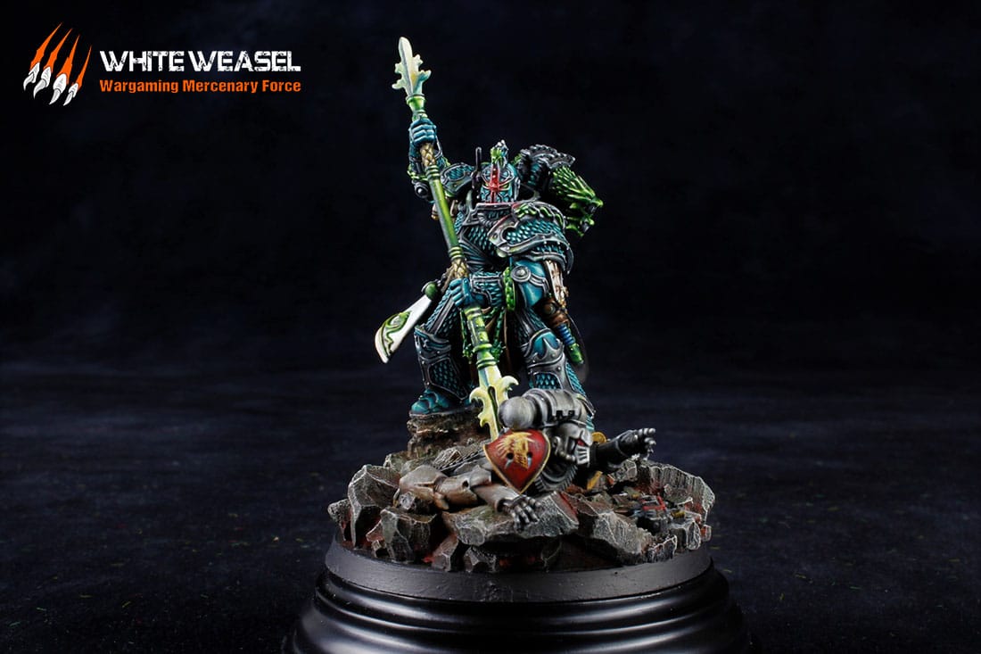 Alpharius, Primarch of the Alpha Legion - White Weasel Studio