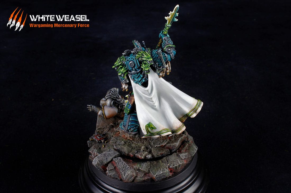 Alpharius, Primarch of the Alpha Legion - White Weasel Studio