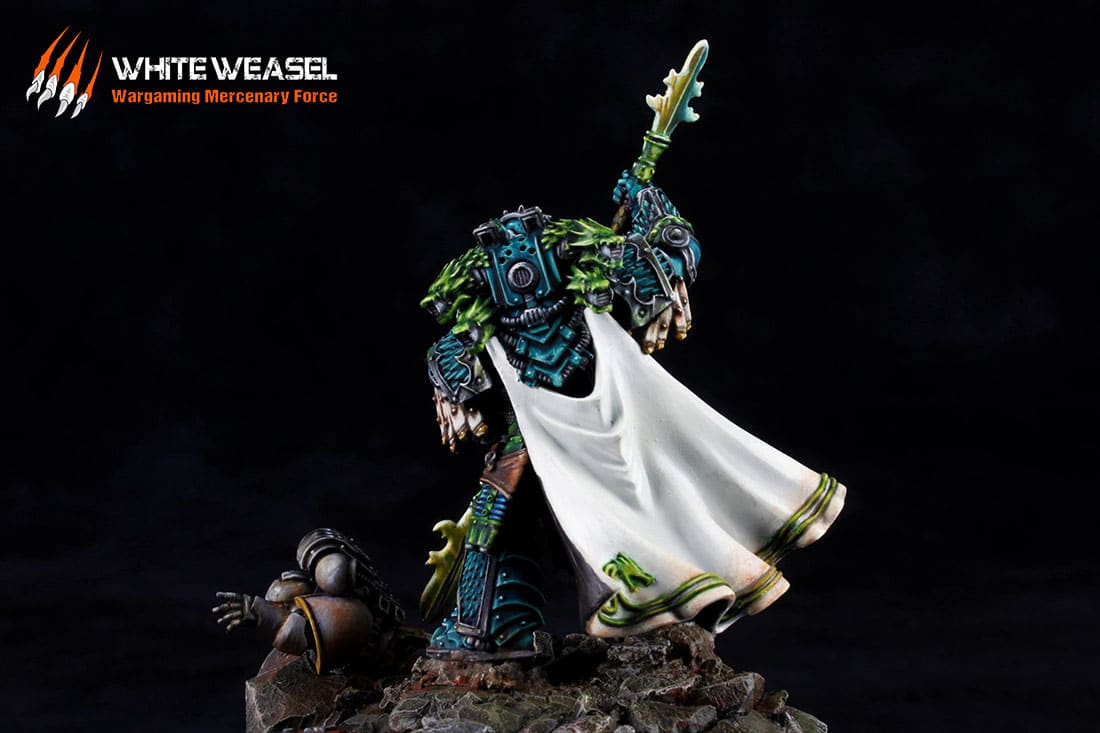 Alpharius, Primarch of the Alpha Legion - White Weasel Studio