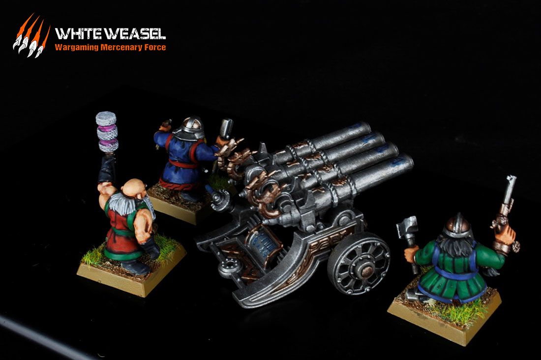 Warhammer Fantasy Dwarf Army - White Weasel Studio