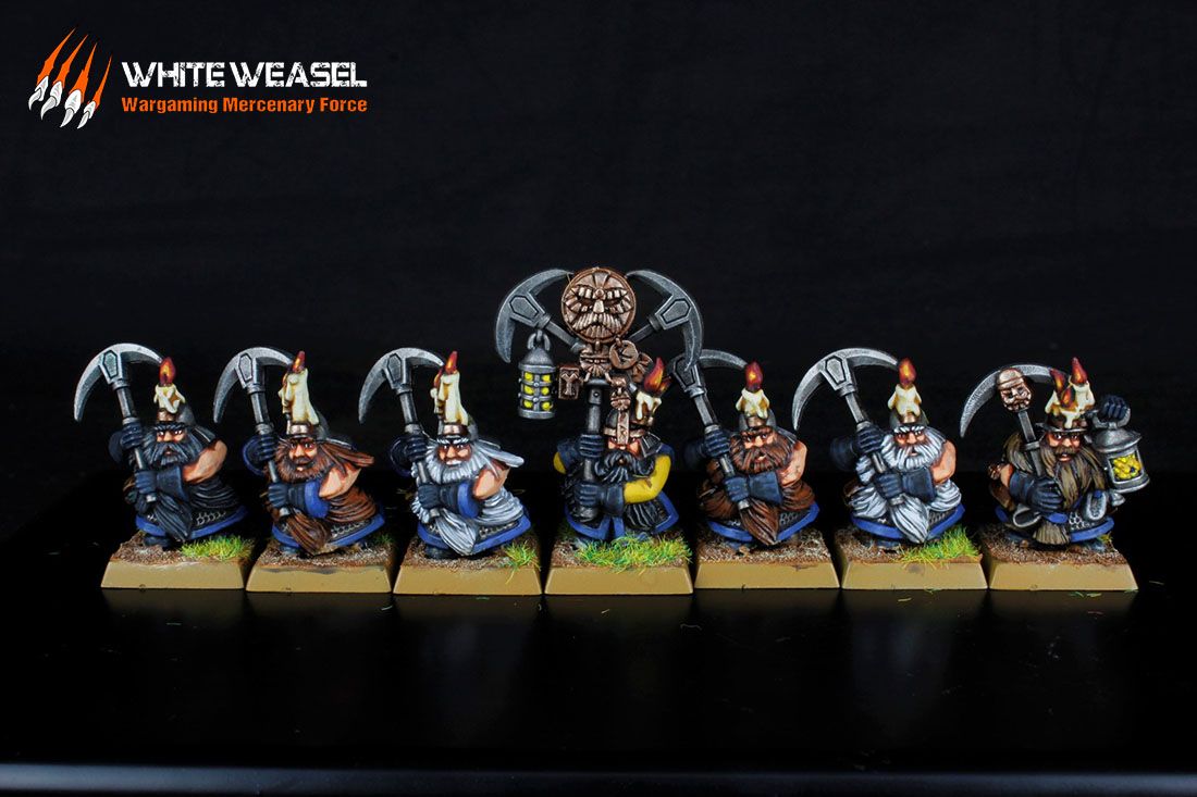 Warhammer Fantasy Dwarf Army - White Weasel Studio