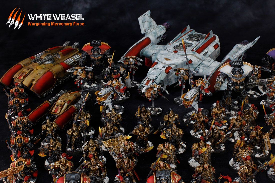 Massive Adeptus Custodes collection (several chambers) - White Weasel ...