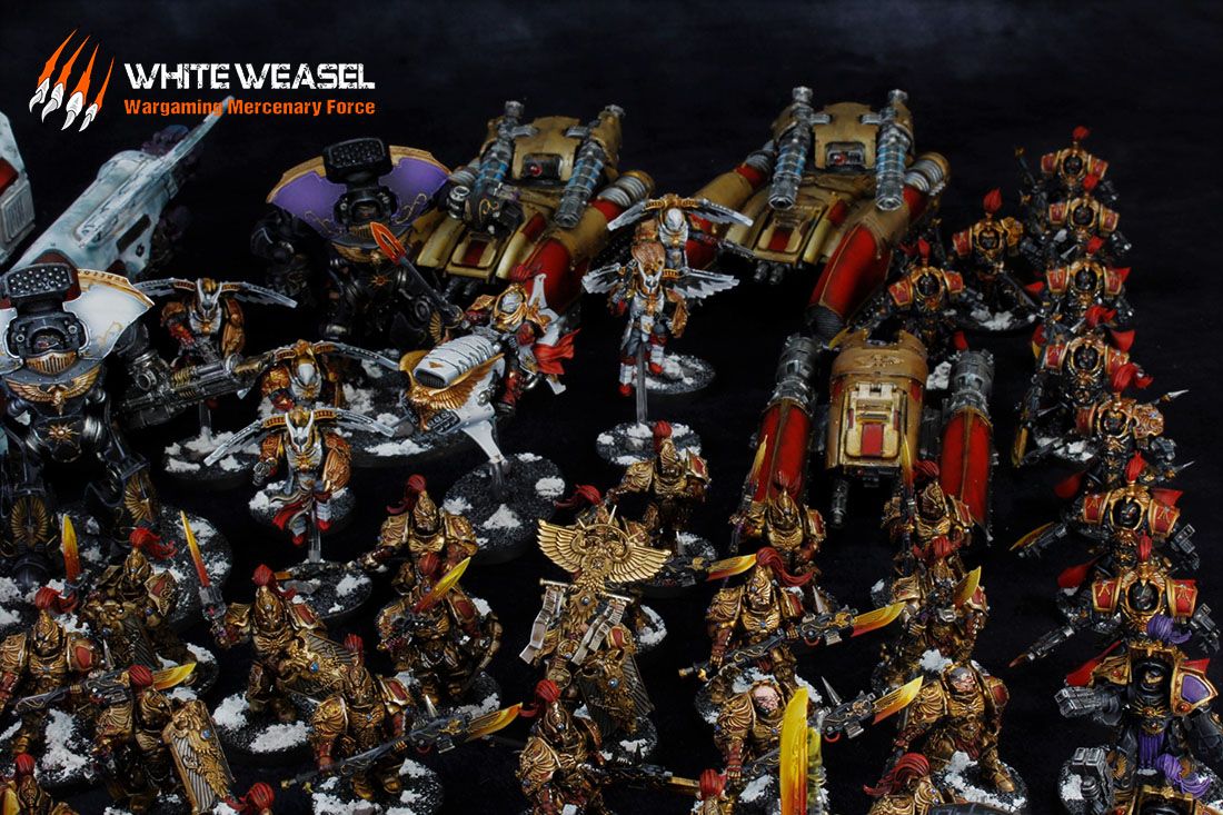 Massive Adeptus Custodes collection (several chambers) - White Weasel ...