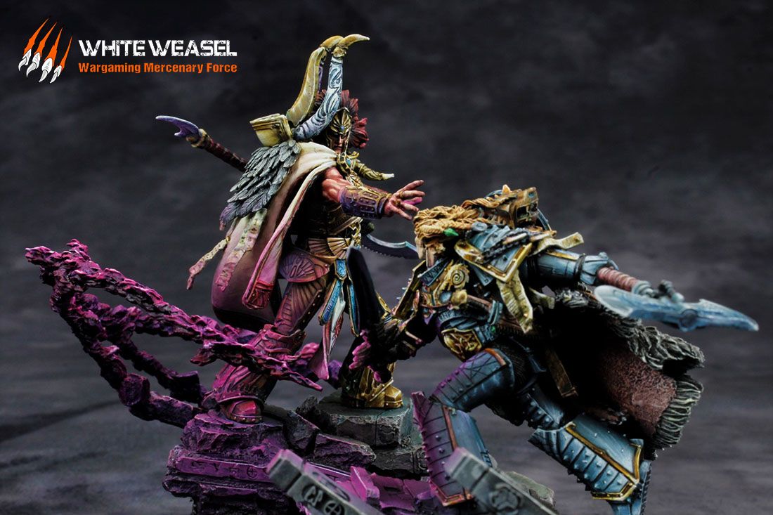 Magnus Leman Russ Duelo Epico - White Weasel Studio