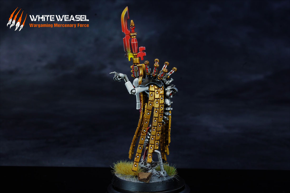 Custom Necron Dynasty army - White Weasel Studio