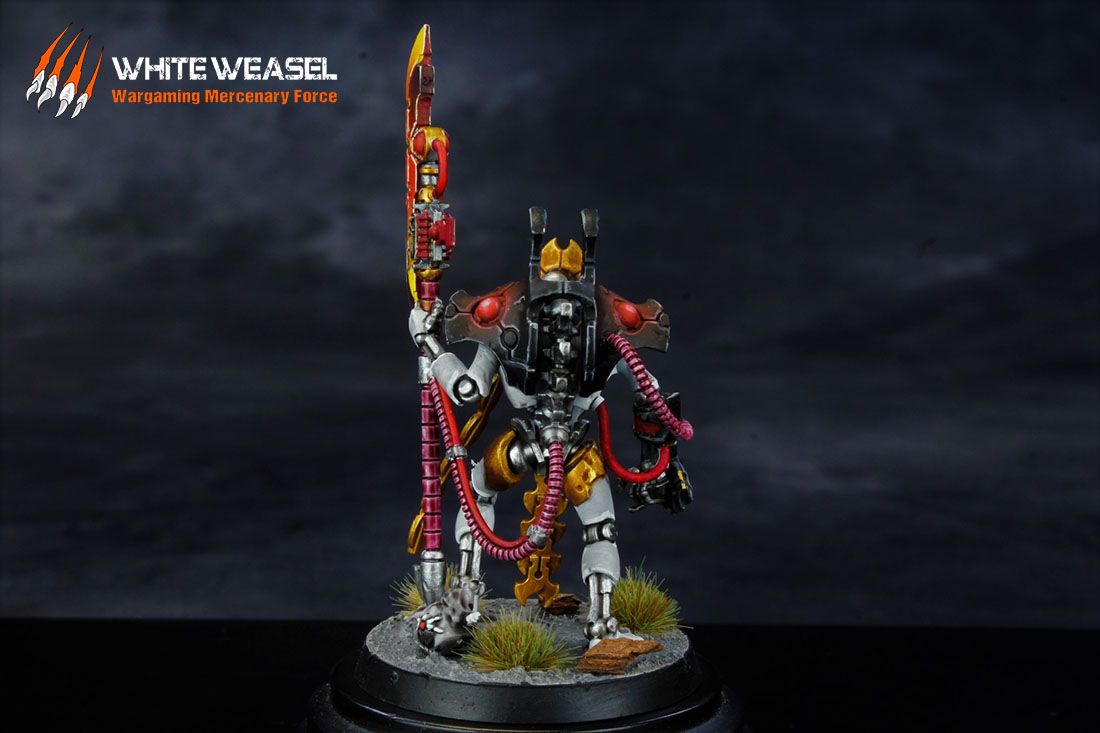 Custom Necron Dynasty army - White Weasel Studio