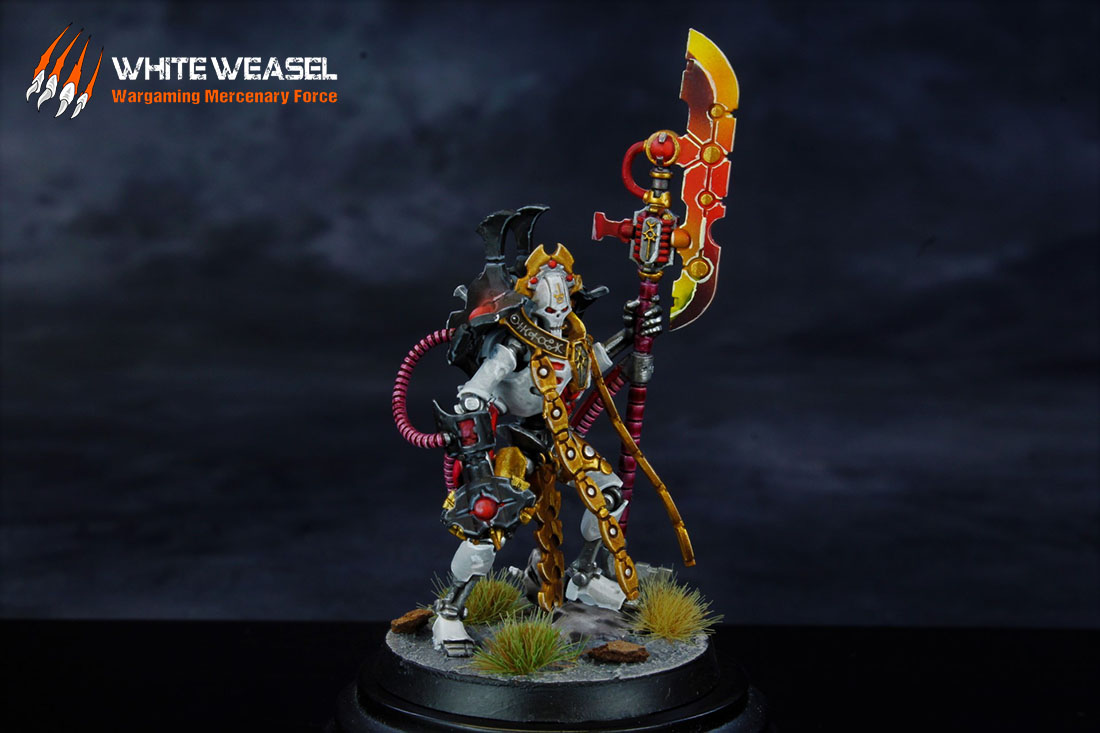 Custom Necron Dynasty army - White Weasel Studio