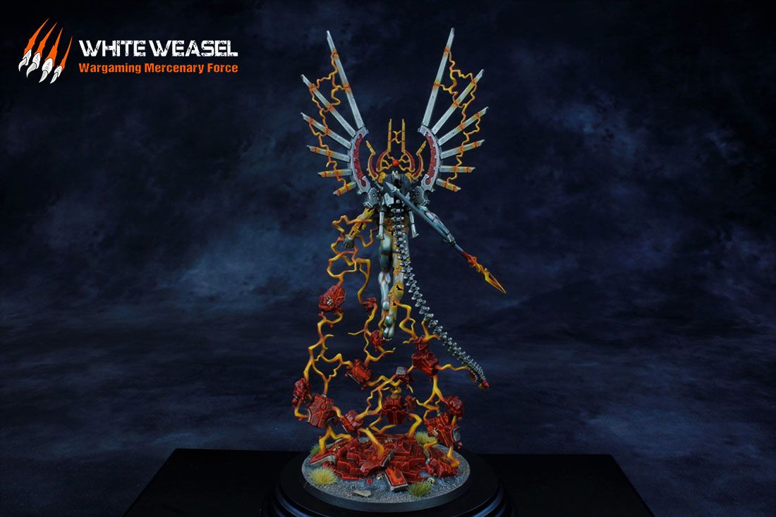 Necrones Ejército Indomitus Ctan Void Dragon - White Weasel Studio
