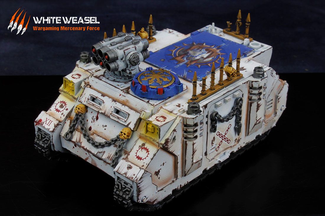 World Eaters Preheresy Army - White Weasel Studio