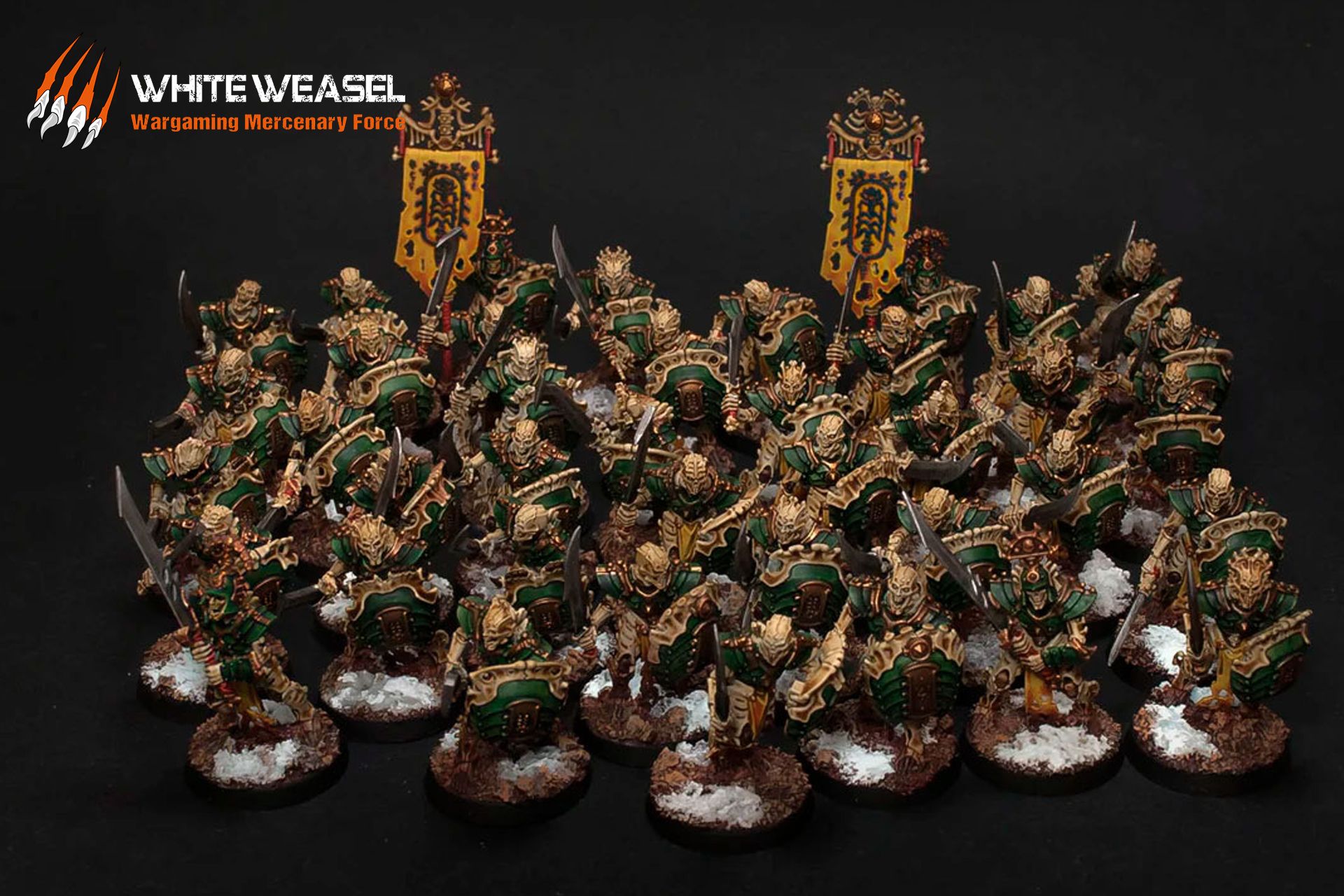 Ossiarch Bonereapers painting service - White Weasel Studio