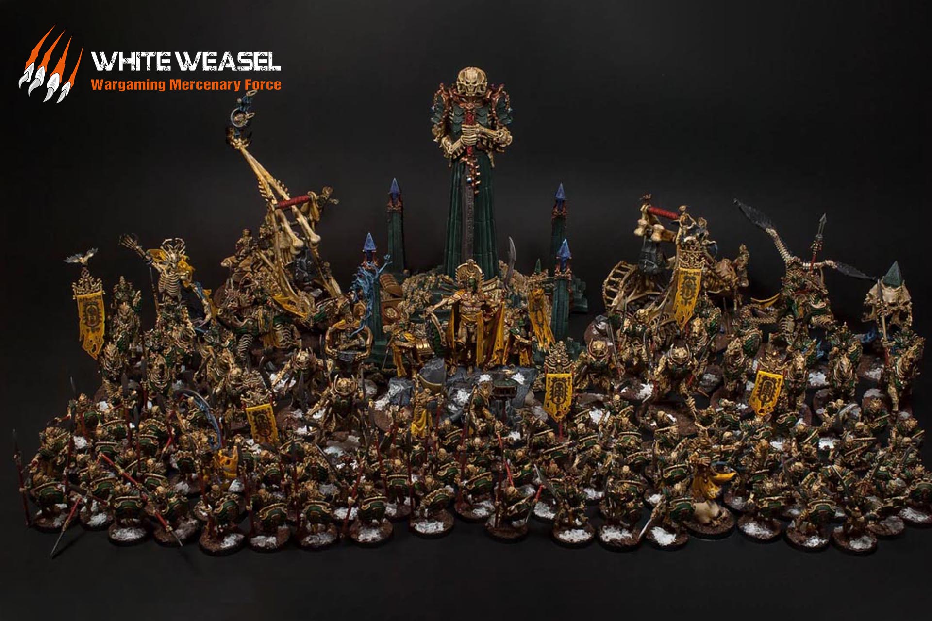 Ossiarch Bonereapers painting service - White Weasel Studio