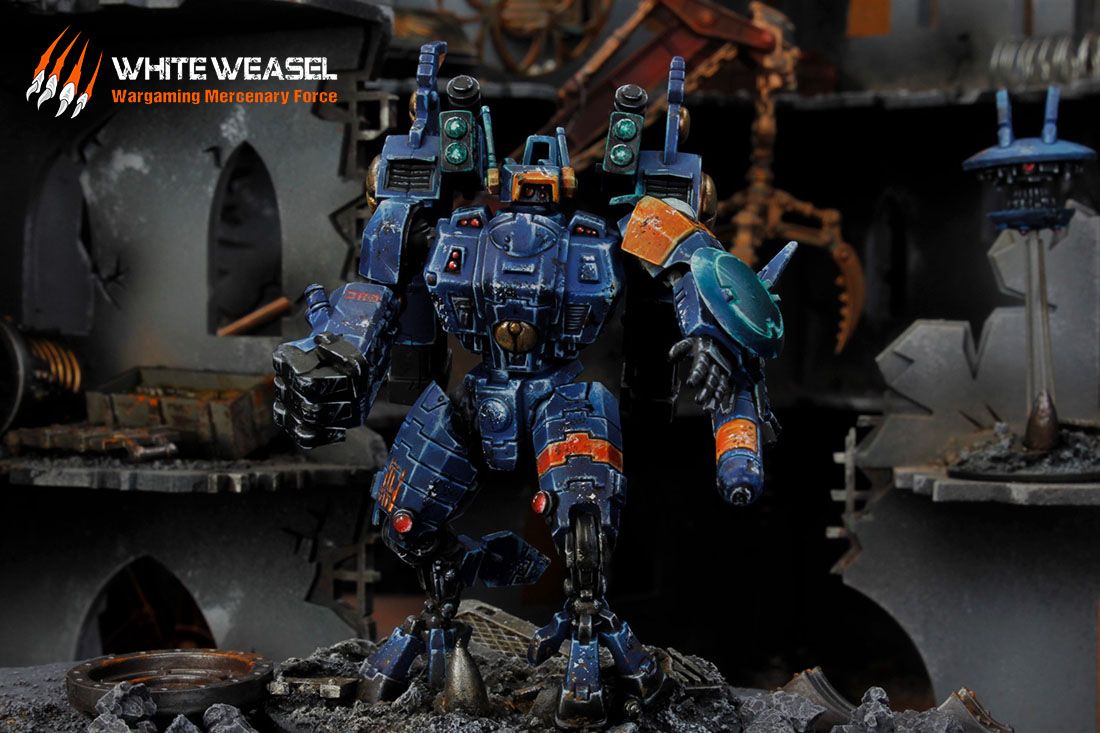 Tau Commander Coldstar con Escenografía - White Weasel Studio