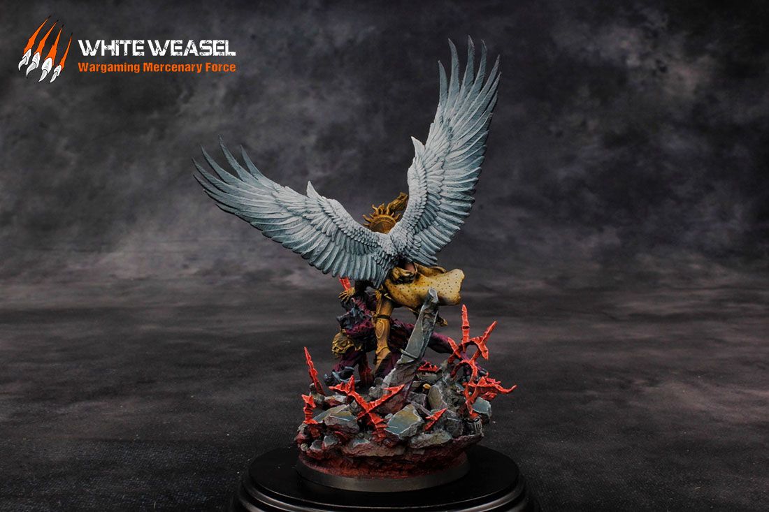 Sanguinius, Primarch of the Blood Angels - White Weasel Studio