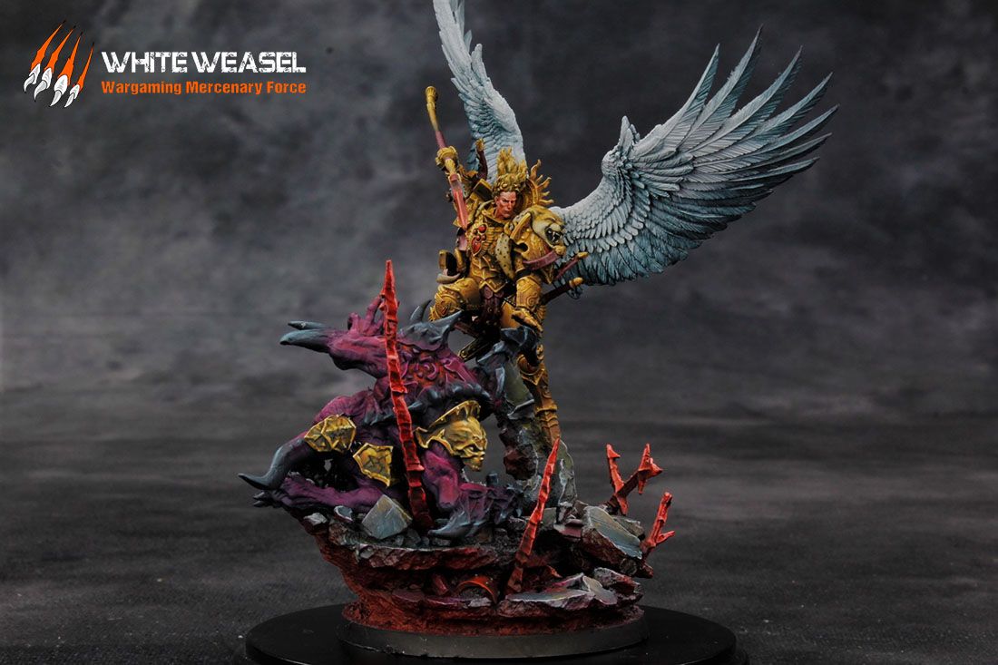 Sanguinius, Primarch of the Blood Angels - White Weasel Studio