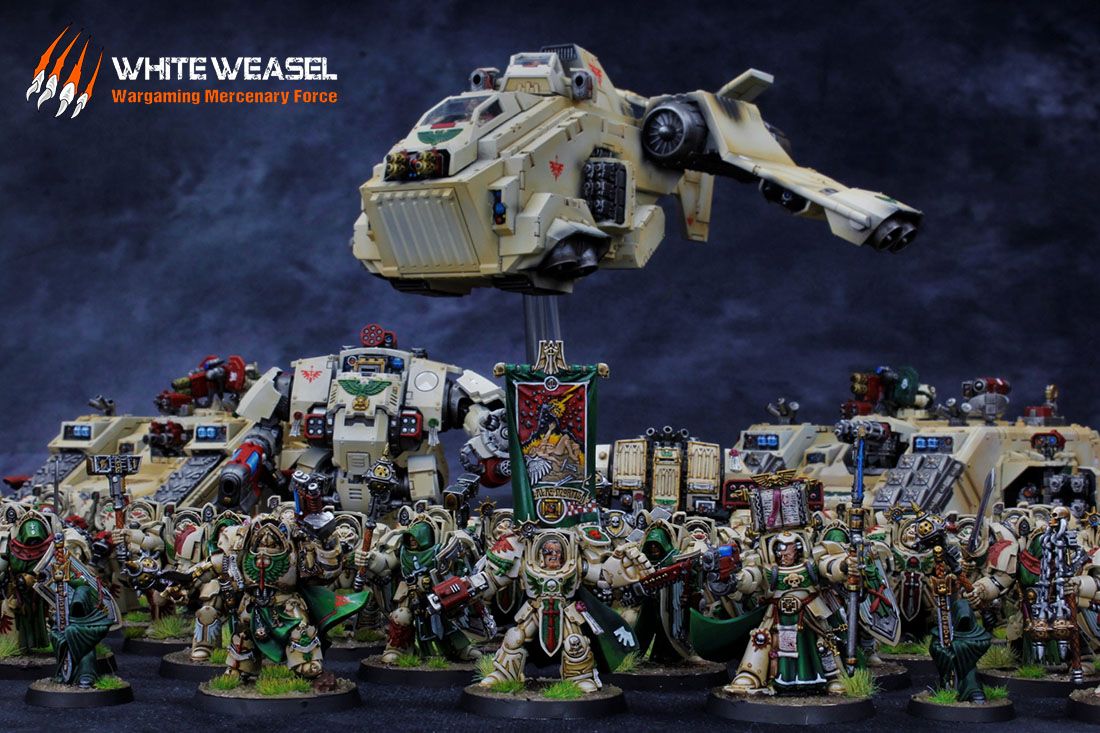 Dark Angels Deathwing army - White Weasel Studio