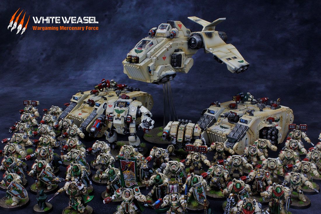 Dark Angels Deathwing army - White Weasel Studio
