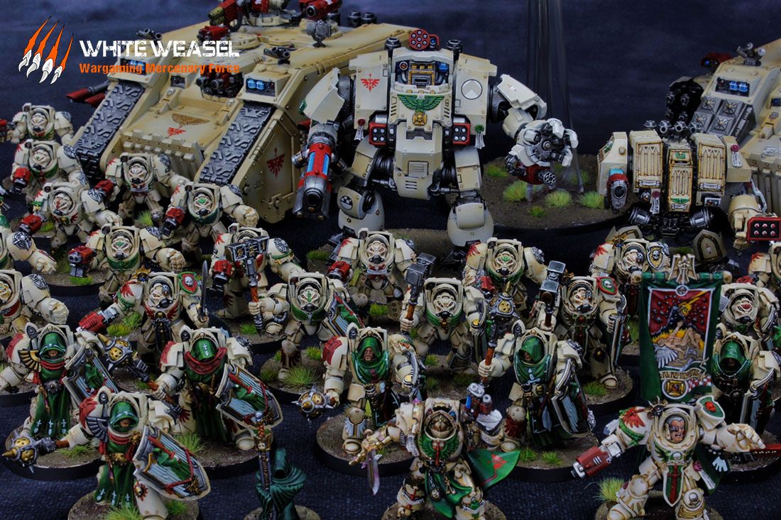 Dark Angels Deathwing army - White Weasel Studio