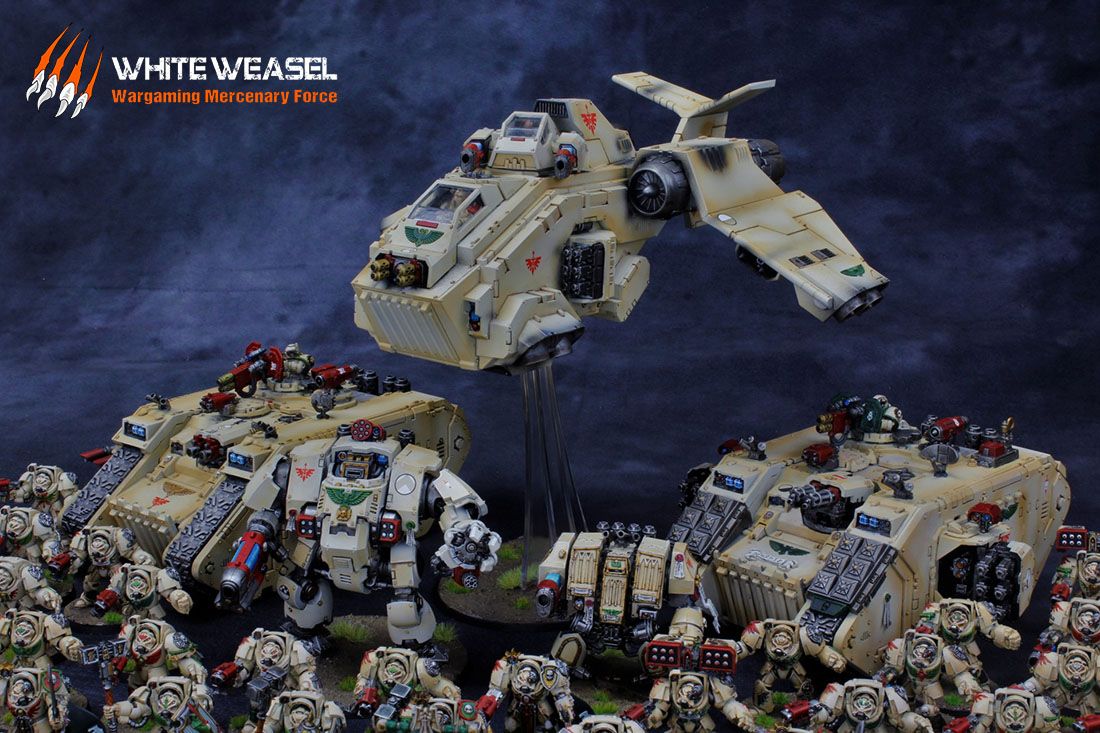 Dark Angels Deathwing army - White Weasel Studio