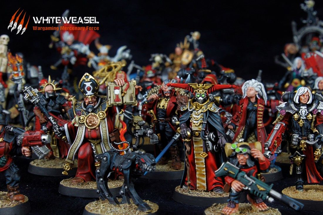 Ejército Ordo Malleus Inquisición - White Weasel Studio